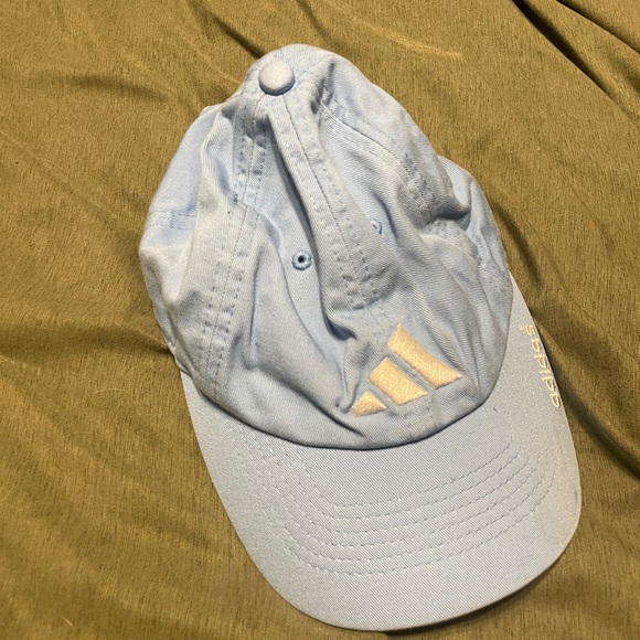 adidas | Accessories | Adidas Sky Blue Baseball Cap | Poshmark